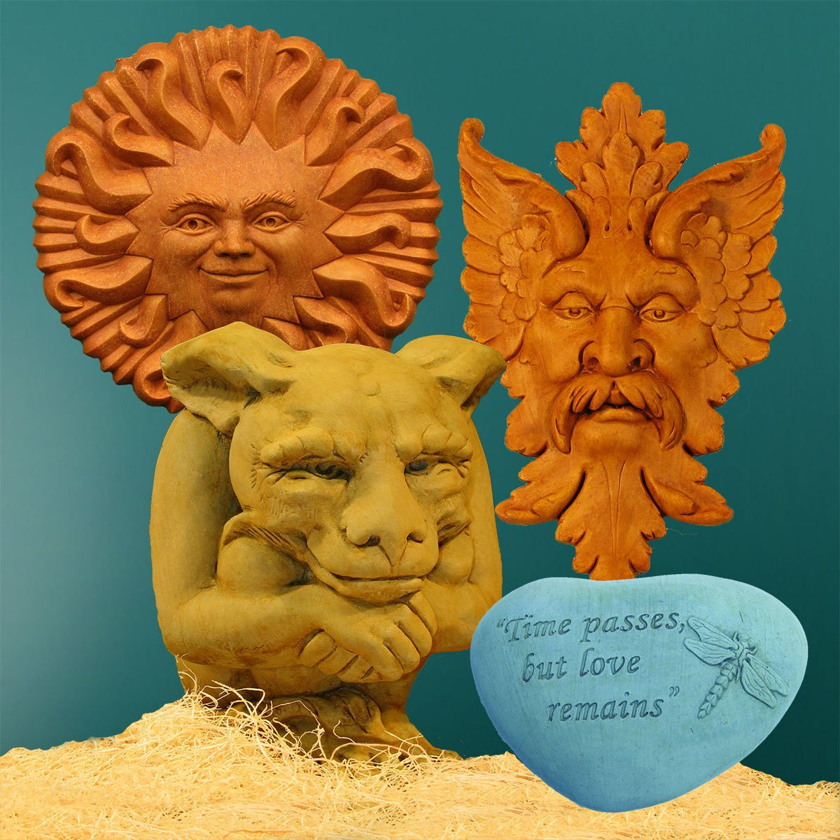 Decorative Gargoyle Statues, Plaques and Garden Stones | Gift Statuary ...